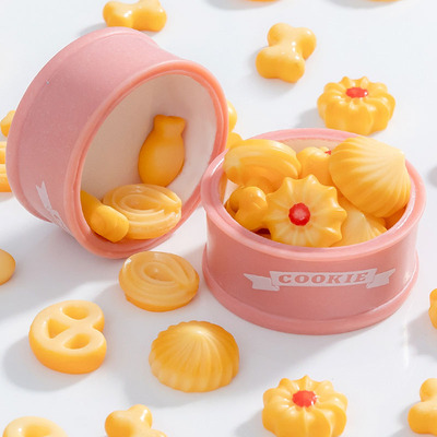 树脂摆件卡通手工微景观饼干食物