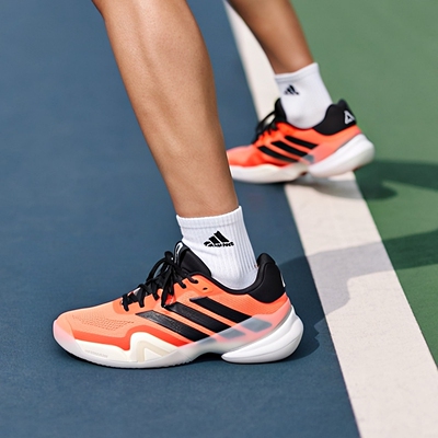Adidas阿迪达斯网球鞋26款狼牙14代Barricade 14男子运动鞋JS1927
