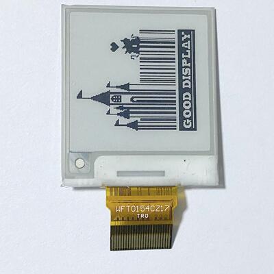 1.54寸 墨水屏/电子纸 WFT0154CZ17 支持局刷