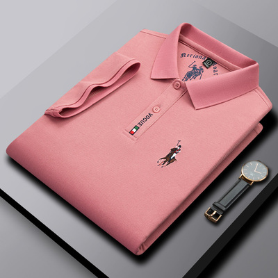 男士薄款短袖上衣纯棉高档