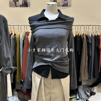 一件包邮 小夕韩国东大门代购 BAGUETTE-P 26秋季女新时尚长袖T恤