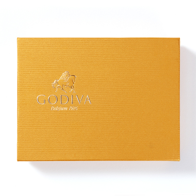GODIVA歌帝梵精选松露形巧克力金喜立方巧克力礼盒8颗装