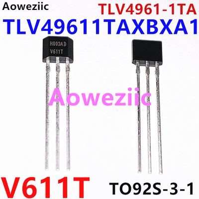 Aoweziic TLV49611TAXBXA1 TLV4961-1TA 丝印V611T霍尔效应锁存器