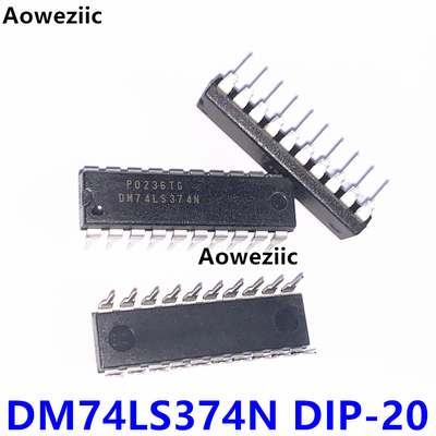 DM74LS374N DIP-20 3-状态八进制D型透明锁存器和边缘触发触发器