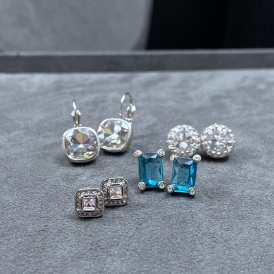 carolee/c+i/ikita/sd小水晶耳钉