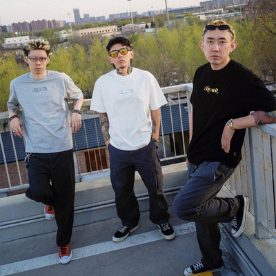 SUC群起基础高周波logoT恤