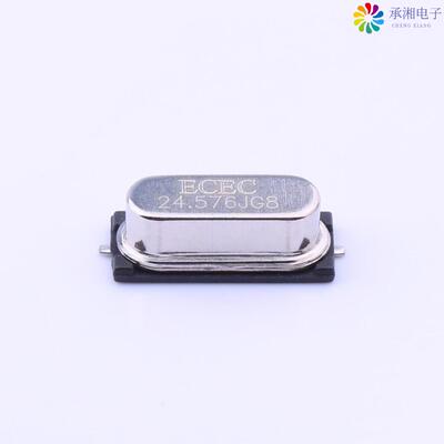 全新C24576J090正品无源晶振 24.576000MHz ±10ppm 20p