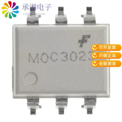 全新MOC3023SR2VM正品OPTOISOLATOR 4.17KV TRIAC 6SMD