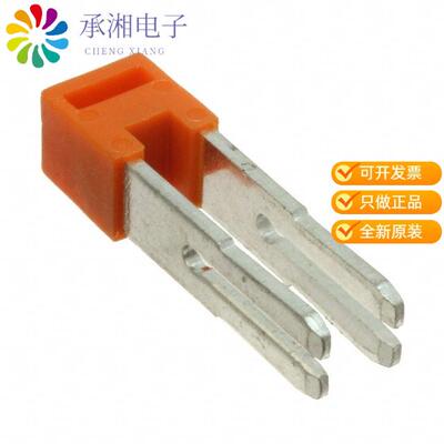 全新CA801/5正品JUMPER TERM BLK 2POS FLAT PIN