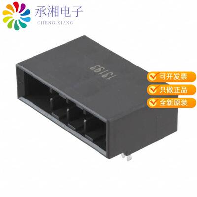 全新1-1903328-4正品CONN HEADER R/A 4POS 6.35MM