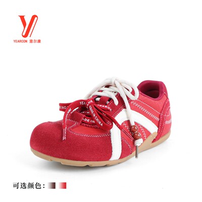 意尔康女鞋2026春季新款防滑德训鞋慢跑运动休闲鞋6181AD15500Y