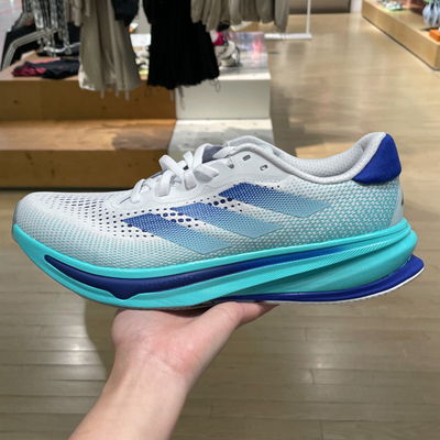 阿迪达斯耐磨缓震跑步训练运动鞋
