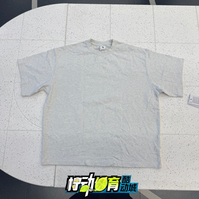 NIKE SOLO LOGO 刺绣简约美式重磅宽松运动休闲短袖T恤FB7866-051