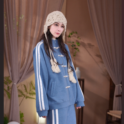 如素慢衣休闲风常规款棉