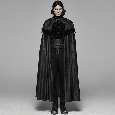 PUNKRAVE披风魔叹朋克哥特斗蓬