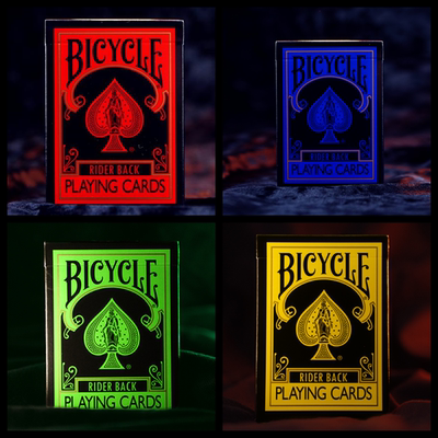 Bicycle Reverse 单车扑克反色系列 炫酷花切收藏纸牌扑克