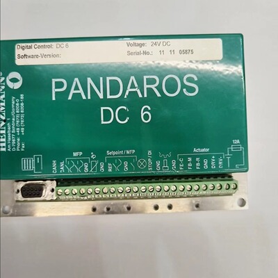 海茵茨曼HEINZMANN电子调速器 PANDAROS DC6