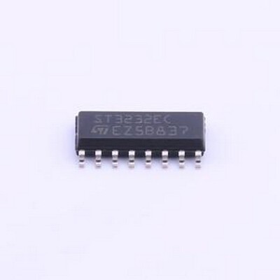 ST3232ECDR RS232芯片 ST3232EB, ST3232EC ±15 kV ESD保护 3到5