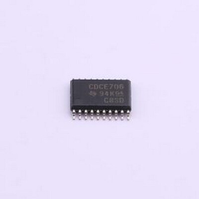 CDCE706PWR 时钟发生器/频率合成器/PLL CDCE706PWR TSSOP-20