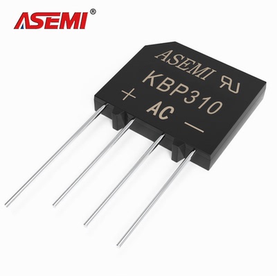 KBP310  3A1000V  ASEMI品牌首芯 整流器 GPP60mil 扁桥 原装现货
