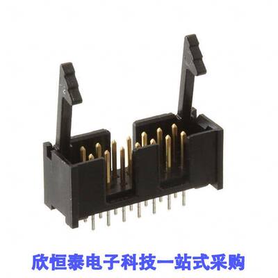 104128-2连接器 《 CONN HEADER VERT 14POS 2.54MM    》