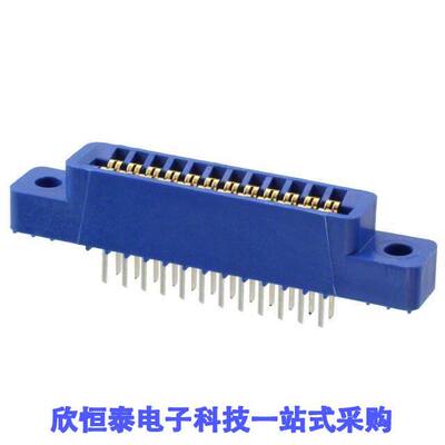 EBC12DRTH连接器 《 CONN EDGE DUAL FMALE 24POS 0.100    》