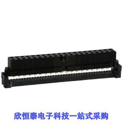 2-111623-4连接器 《 CONN RCPT 40POS IDC 28AWG GOLD    》