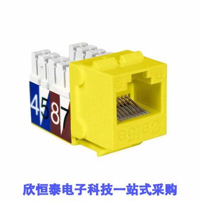 NKJ-5505连接器 《 CAT5E SLIMSTYLE 90 DEGREE KEYSTO    》