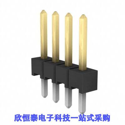 9-146277-0-04连接器 《 CONN HEADER VERT 4POS 2.54MM    》