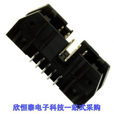 102154-1连接器 《 CONN HEADER VERT 10POS 2.54MM    》