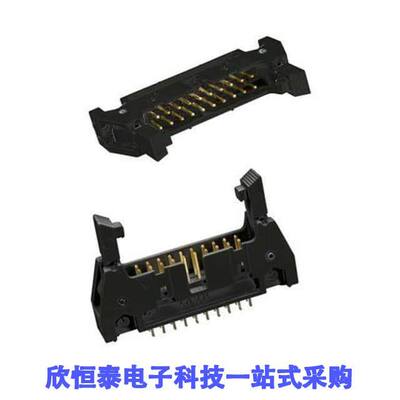 N3793-5303RB连接器 《 CONN HEADER R/A 10POS 2.54MM    》