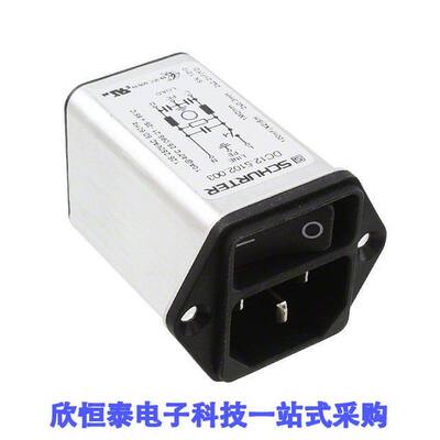 DC12.5102.003连接器 《 PWR ENT MOD RCPT IEC320-C14 PNL    》