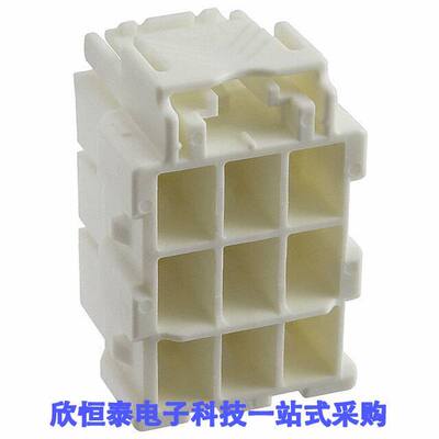 1-1971876-3连接器 《 CONN HOUSING PLUG 9POS 6MM    》
