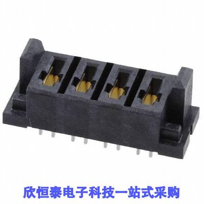 MPS-04-7.70-01-L-V连接器 《 VERTICAL MINI-POWER SKT    》