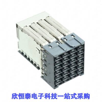 2187687-1连接器 《 CONN RECEPT RT AGL 6 PIAR 4 COL    》