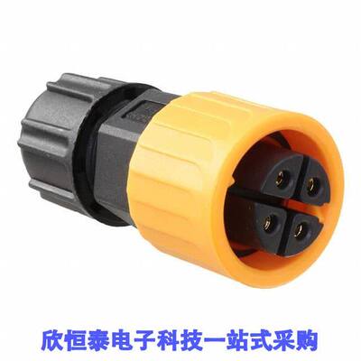 23004231-02连接器 《 CONN PLUG FMALE 4POS SOLDER CUP    》