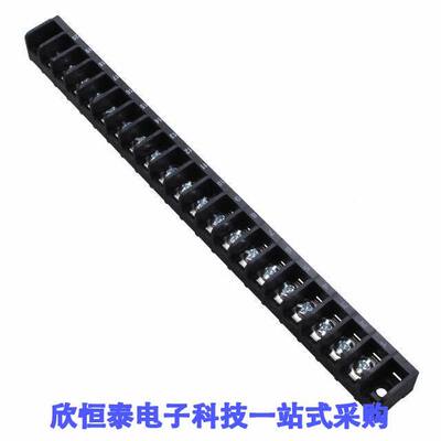 7-1546158-9连接器 《 CONN BARRIER STRP 20CIRC 0.375