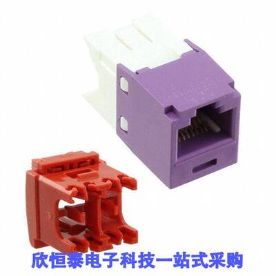 CJ5E88TGVL连接器 《 CATEGORY 5E, RJ45, 8-POSITION, 8    》
