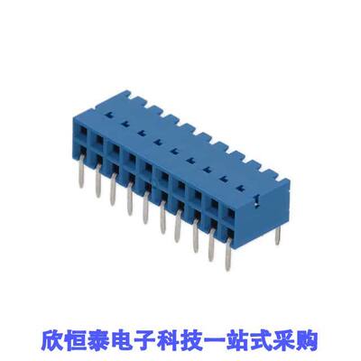 89883-310LF连接器 《 CONN RCPT 20POS 0.1 GOLD PCB R/A    》
