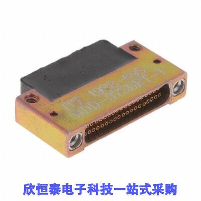 NDD-37SBRTT连接器 《 NANO FMALE 37POS R/A SLDR    》