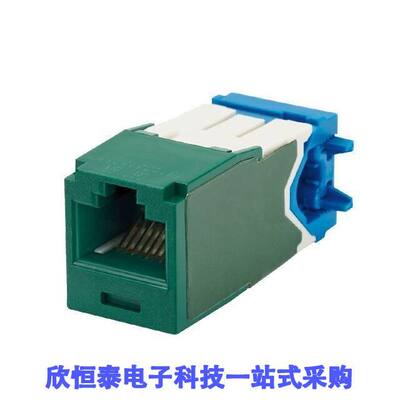 CJR6X88TGGR连接器 《 MINI-COM MODULE, CAT 6A, UTP, 8    》