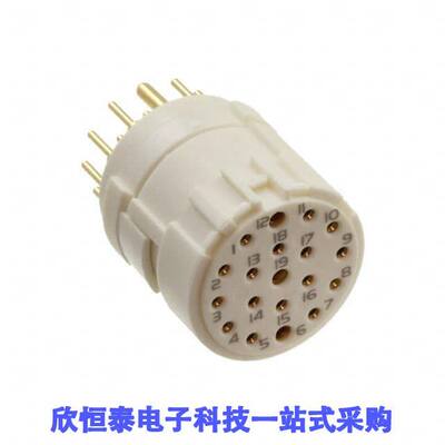 1224420000连接器 《 CONN FMALE INSERT 19POS SOLDER    》
