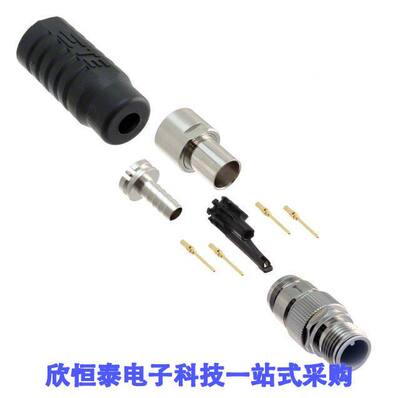 1-2823449-4连接器 《 CONN PLUG MALE 8POS GOLD CRIMP    》