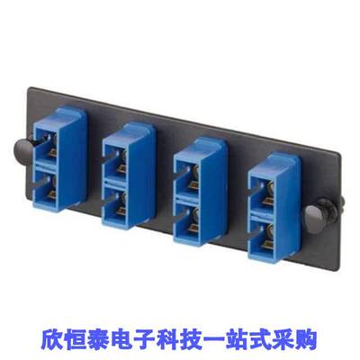 FAP3WBUDSCZ连接器 《 FAP W/3 SC DUPL ADAPTERS (BU) ZI    》