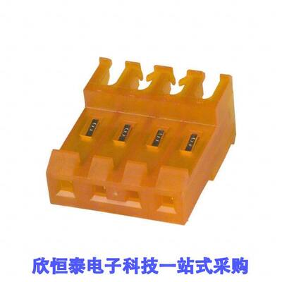 3-640599-4连接器 《 CONN RCPT 4POS IDC 18AWG TIN    》