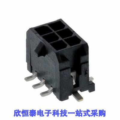 0430450619连接器 《 CONN HEADER SMD 6POS 3MM    》