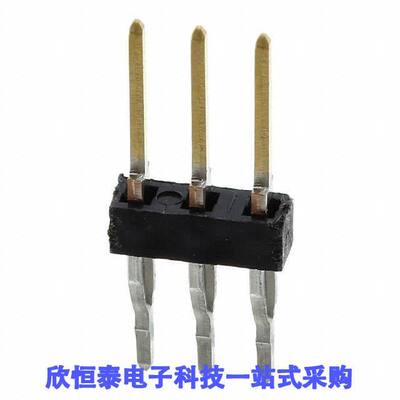 4-102898-0连接器 《 CONN HEADER VERT 3POS 2.54MM    》
