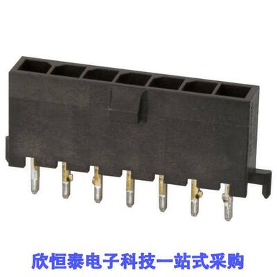 2-1445050-7连接器 《 CONN HEADER VERT 7POS 3MM    》
