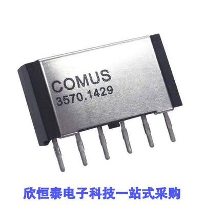 3570-1429-122继电器 《 RELAY REED SIP DPST 1A 12V W/EM    》