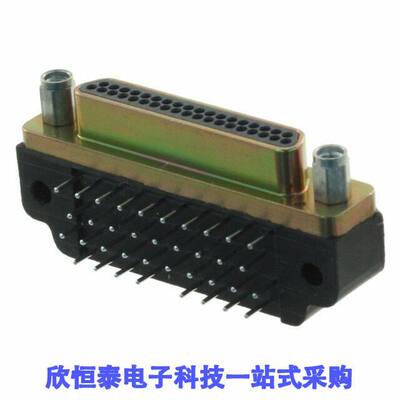 MDM-37PCBRP连接器 《 CONN MICRO-D PLUG 37POS R/A SLDR    》